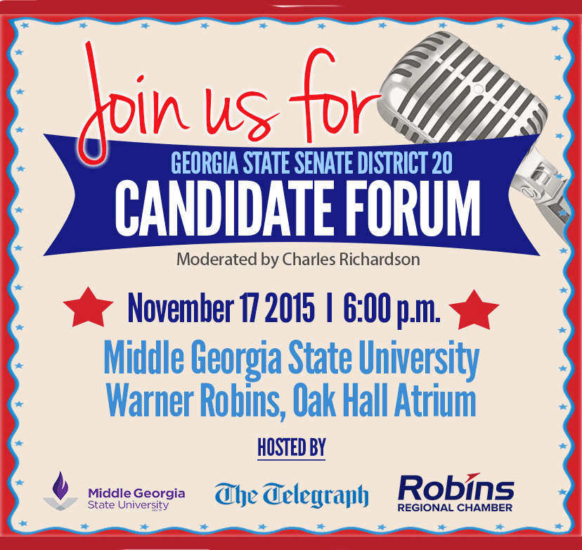 Candidate Forum Set for November 17th - Robins Regional Chamber